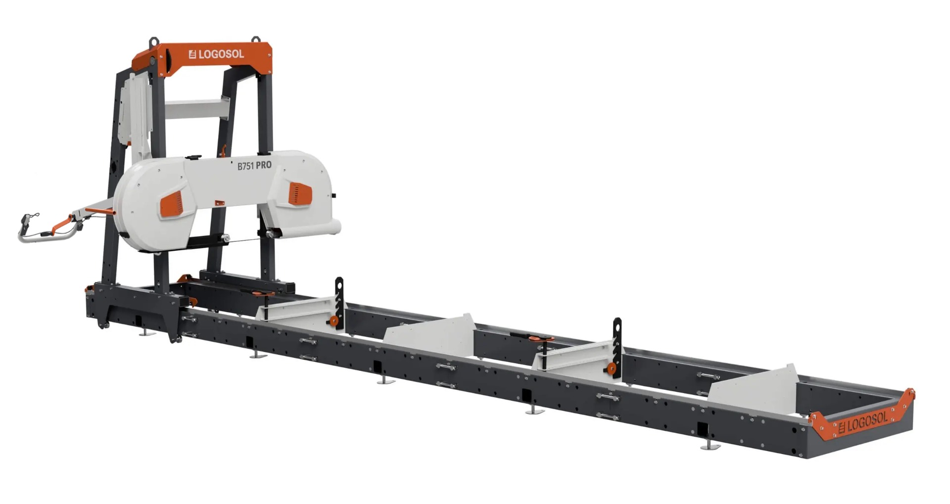 B751 PRO Band Sawmill, Cut Set, with 8 kW Electric Motor