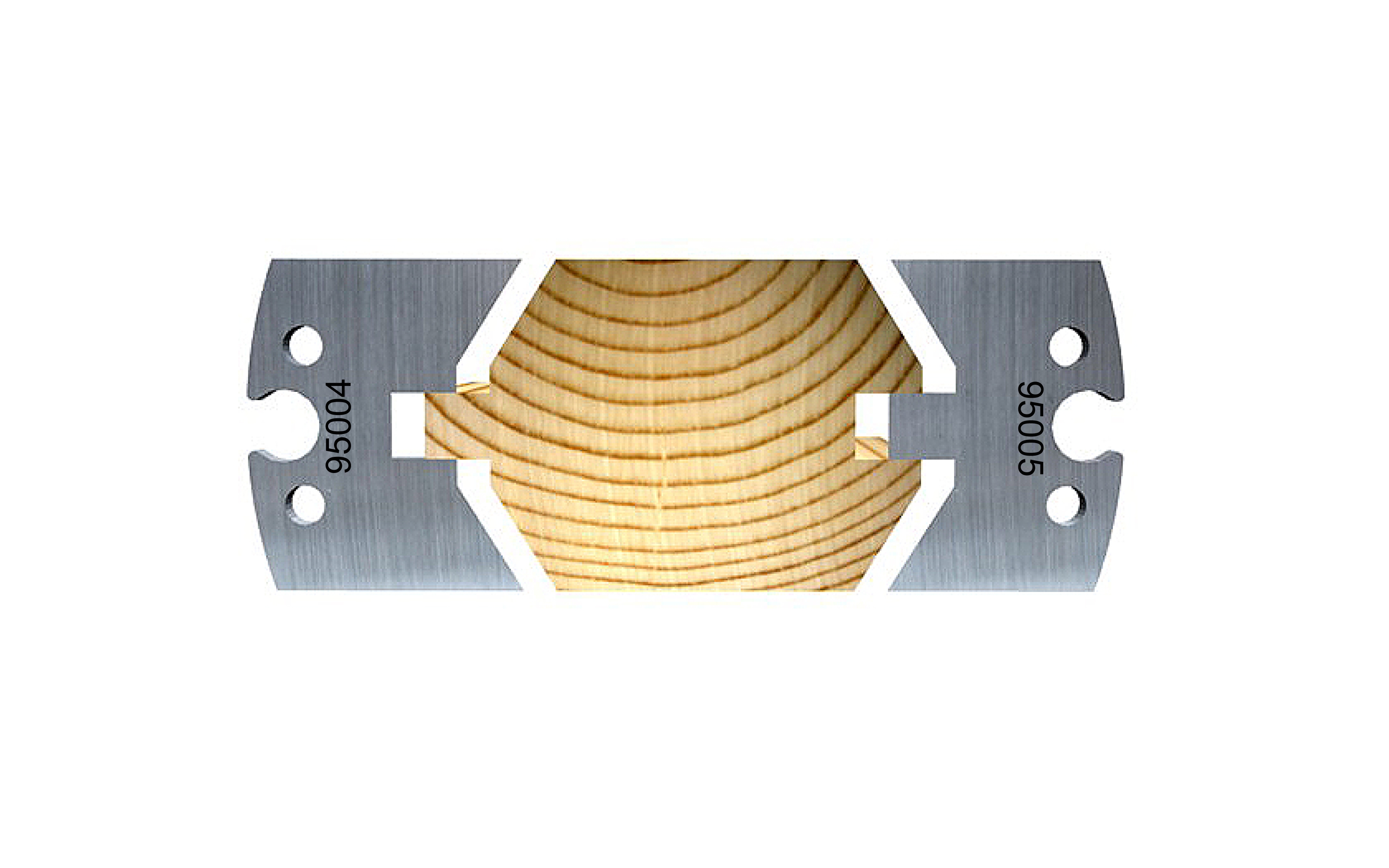 Log cabin panel, 50 mm | LOGOSOL