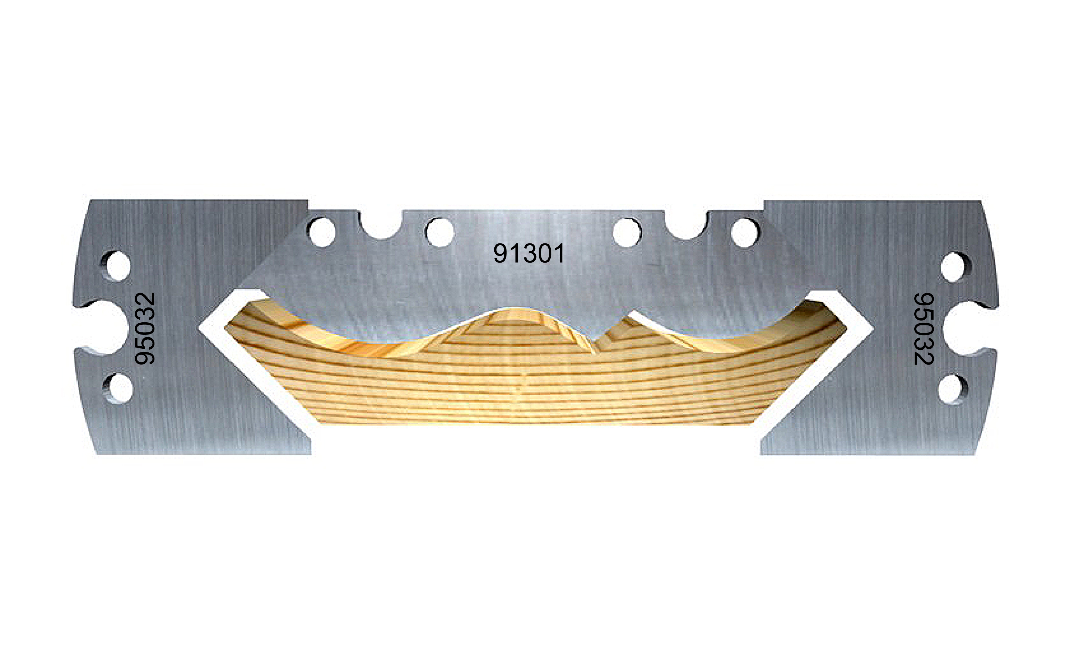 Swan neck soffit moulding, 120 mm | LOGOSOL